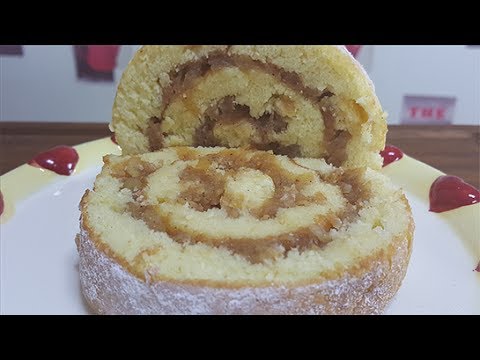 Elmalı Rulo Kek Tarifi ve Malzemeleri