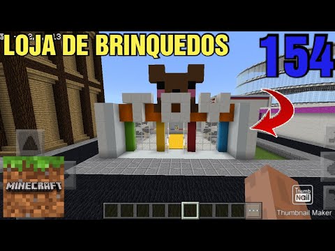 CONSTRUIR UMA LOJA DE BRINQUEDOS NO MINECRAFT-construindo uma cidade #154 - YouTube