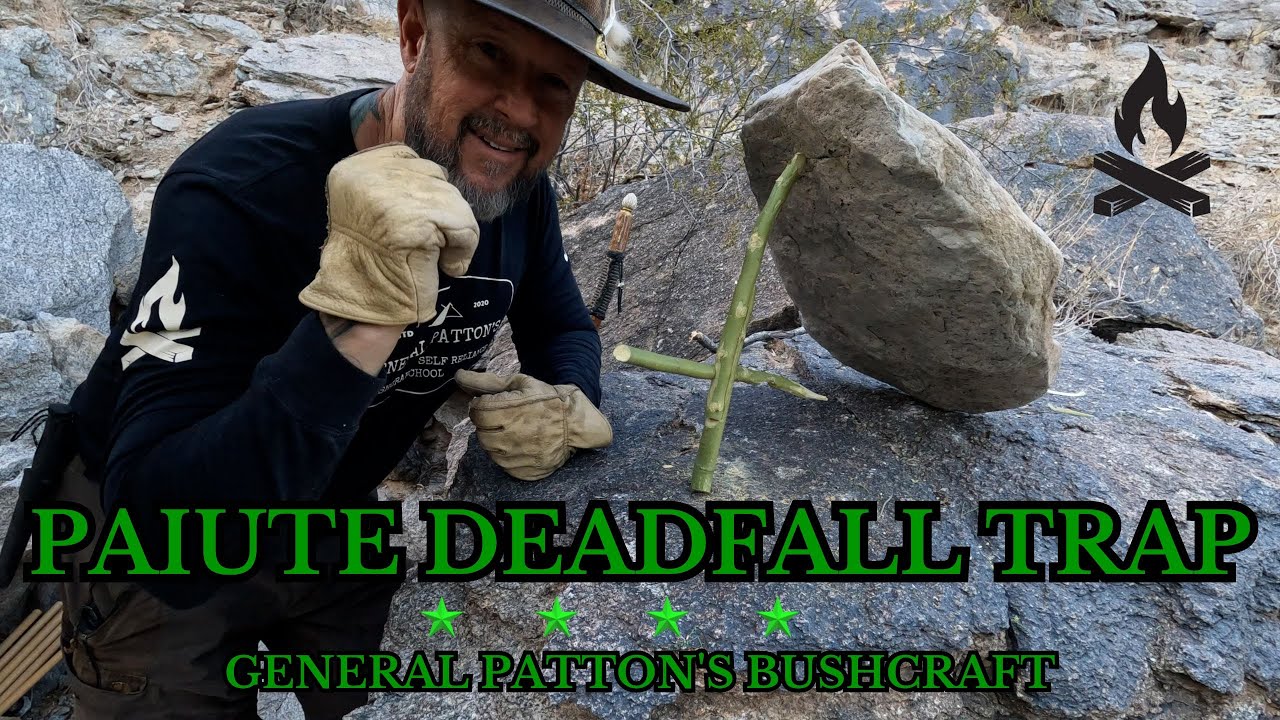 HOW TO BUILD THE PAIUTE DEADFALL TRAP - YouTube