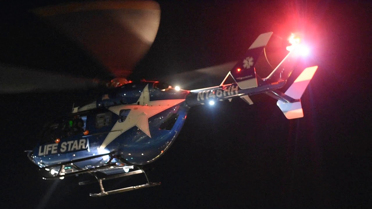 Hartford Hospital Life Star landing at RIH 7/16/2019 - YouTube