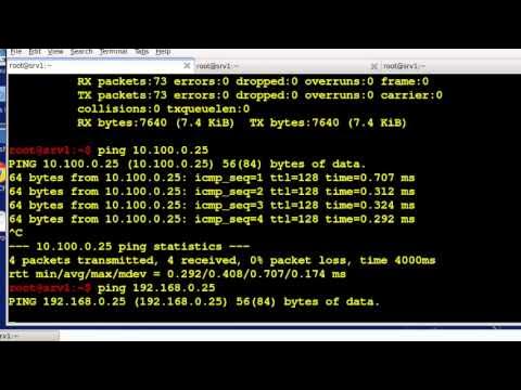 Configure Networking (Binding IP Addresses to Interface Part 1) - YouTube
