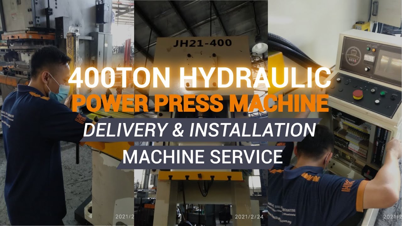 Mastika Hydraulic Power Press Machine Delivery and Installation - Hasil ...