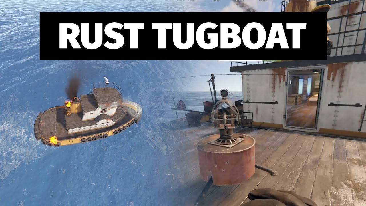 Rust Tugboat Testing (no commentary) - YouTube