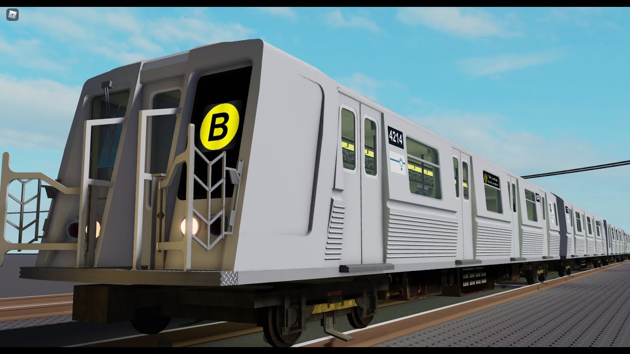 R40M “B” Train departing Fairview Avenue - YouTube