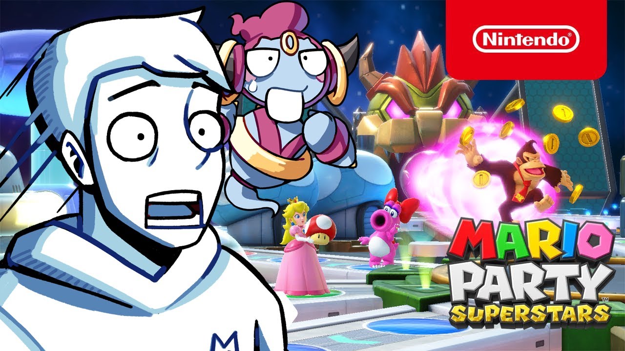 I will win today...Mario Party Superstars w/ Emvee, Hylian & Mace - YouTube