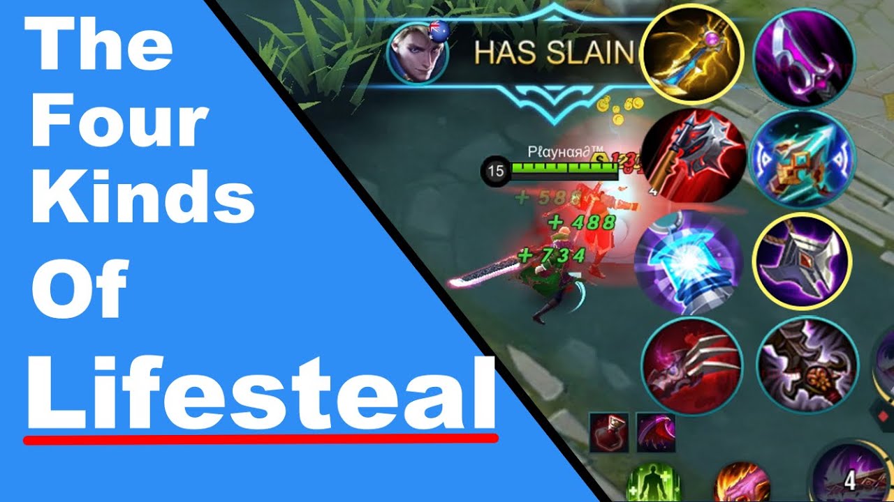 THE 4 TYPES OF LIFESTEAL | Explanation of lifesteal | How it works ...