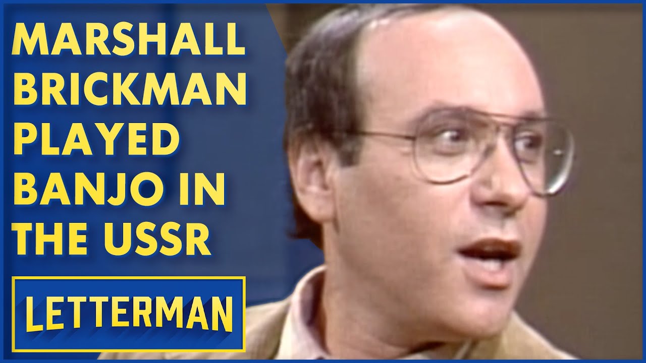Marshall Brickman Played Banjo In The USSR | David Letterman - YouTube