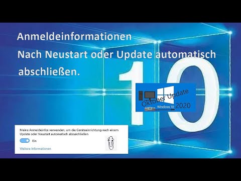 Windows 10: Anmeldeinformationen nach Computer Neustart einstellen ...