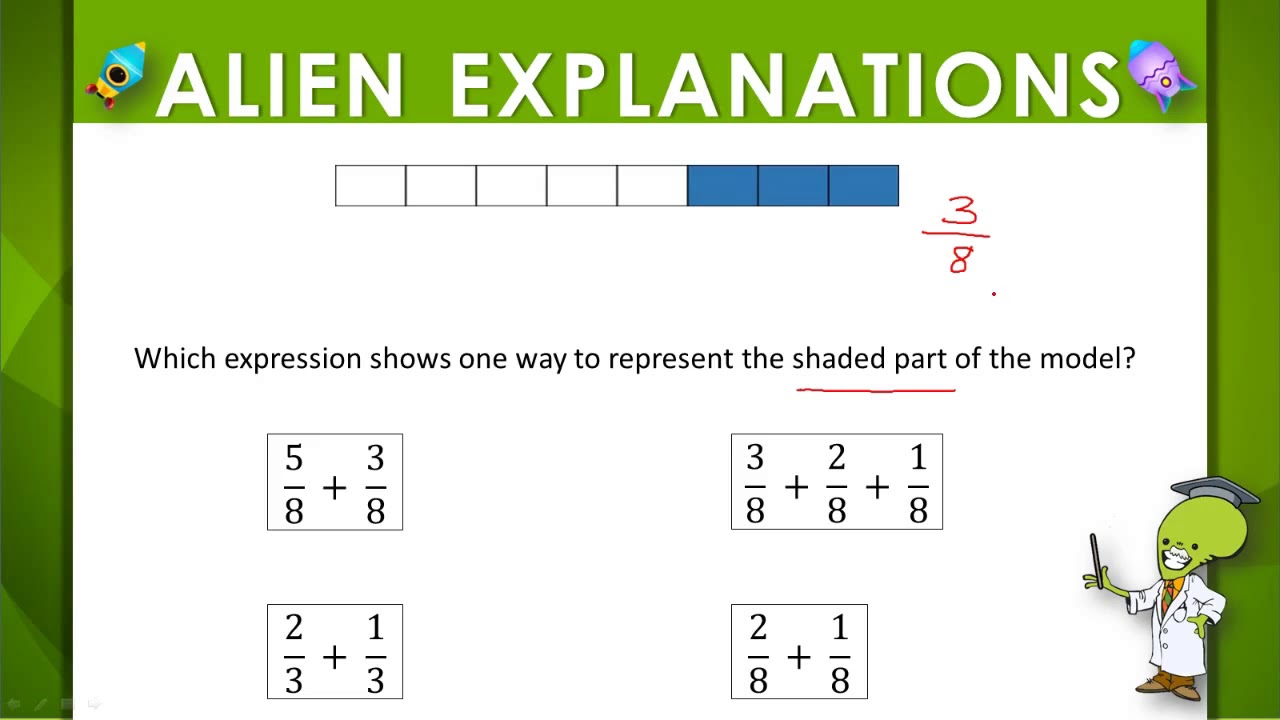 3rd Grade Math Compose And Decompose Fractions Question Feedback 130875 3rd-grade-math-compose-and-decompose-fractions-question-feedback-130875