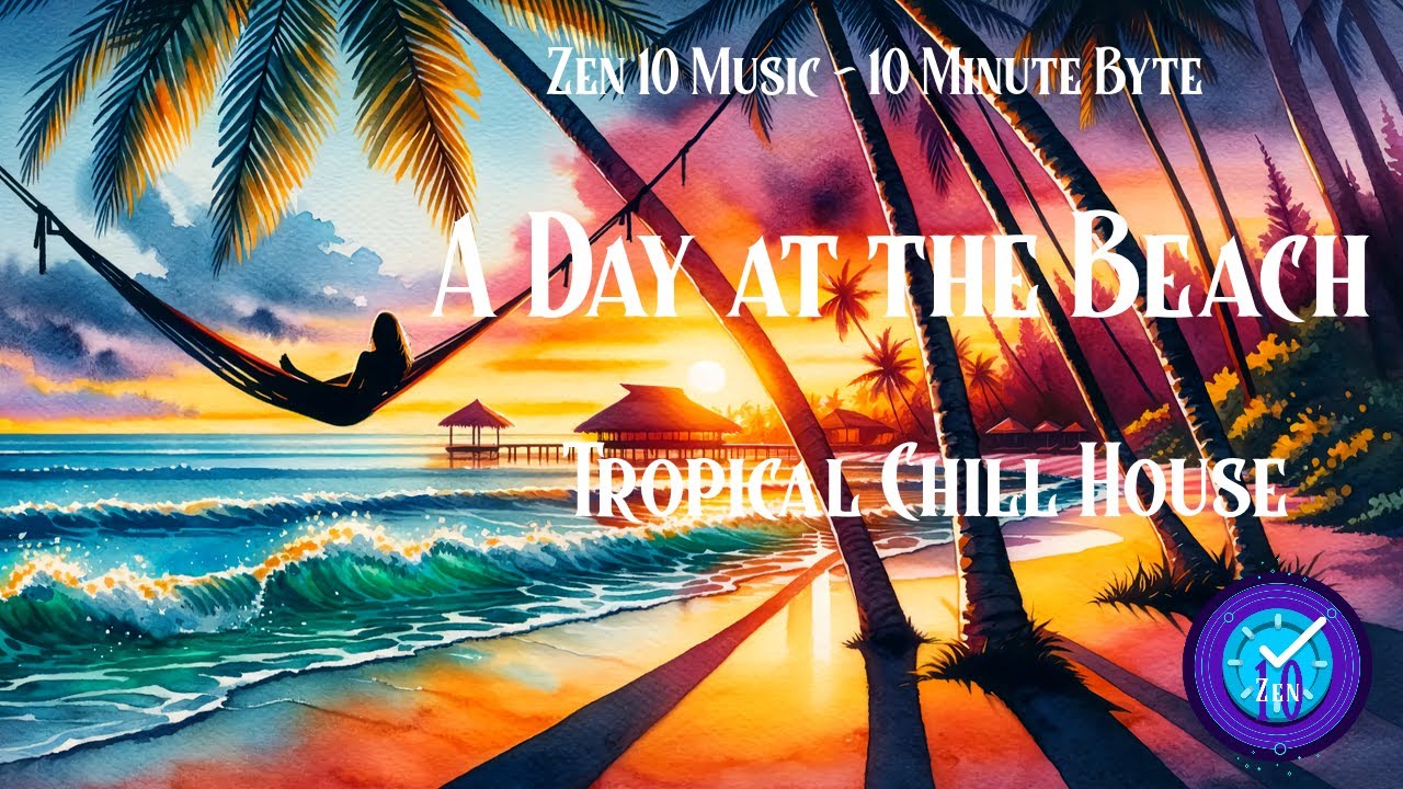 Zen 10 Music ~ 10 MB *A Day at the Beach* Uplifting Tropical Chill ...