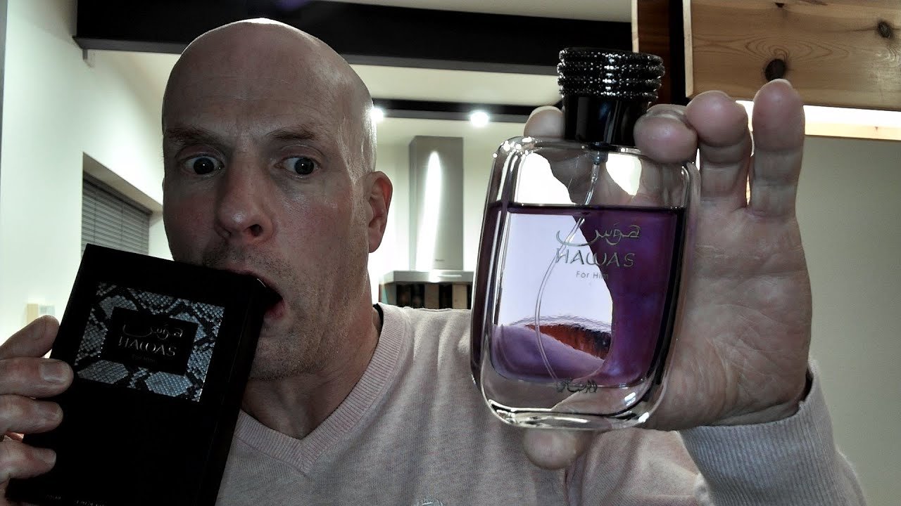 HAWAS FOR HIM by Rasasi... What is this crazy purple juice all about ...