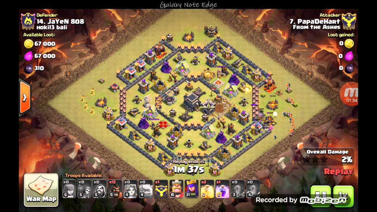 Wanna Learn How to 3 Star a TH9 War Base? Here is the answer! - YouTube