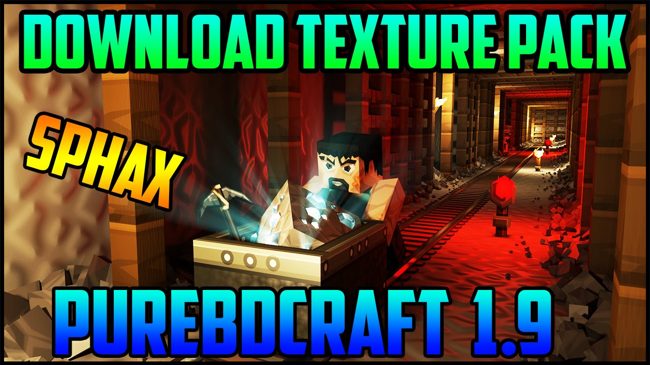 Come Scaricare la "SPHAX PUREBDCRAFT" Texture Pack per Minecraft 1.11 ...