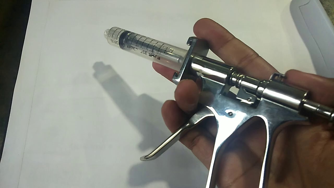 Micro Fat Injection Gun | Universal Injection Gun | Nutlink - YouTube