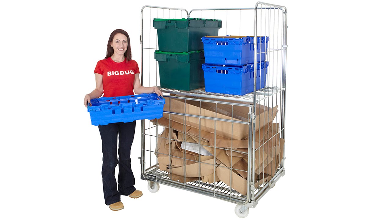 BiGDUG Jumbo Demountable Roll Container - YouTube