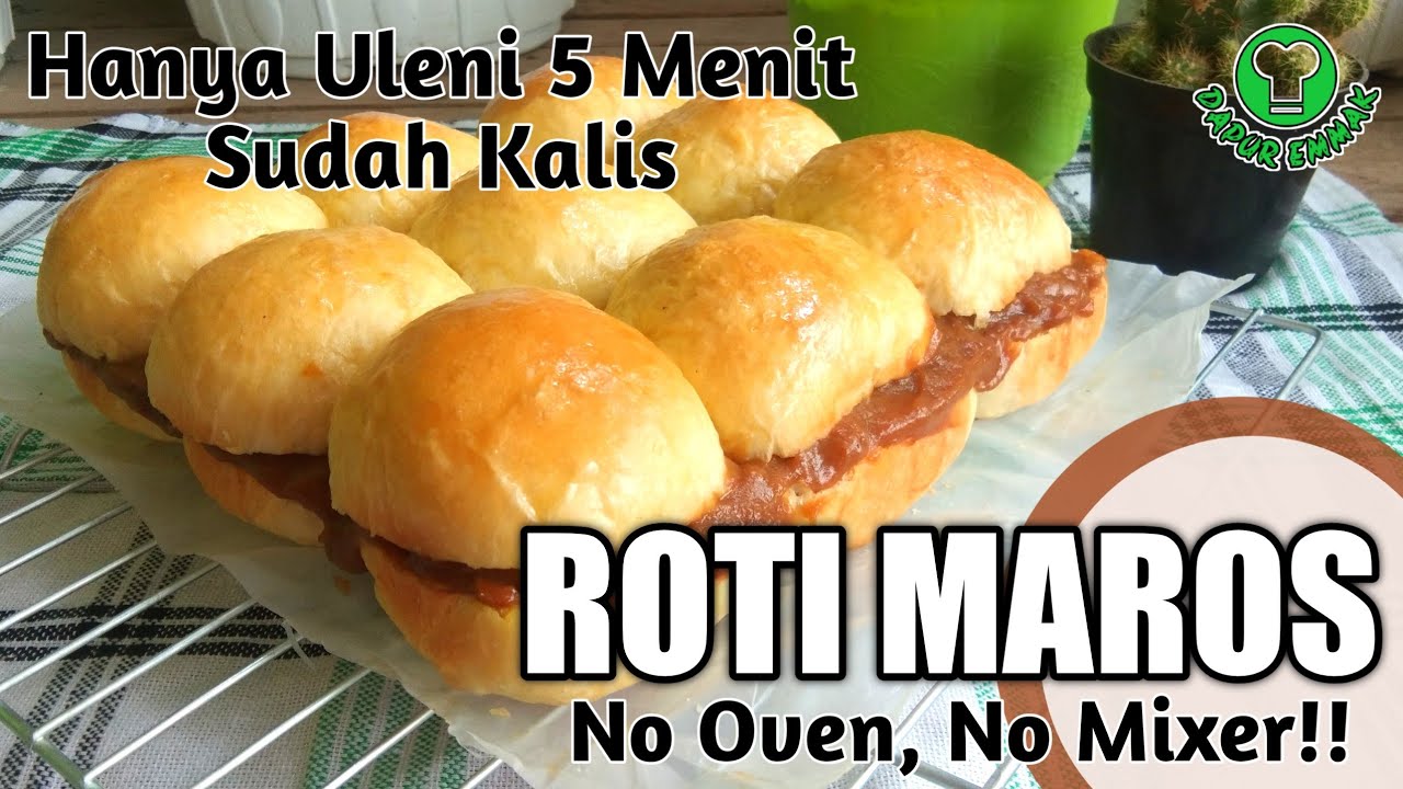 Cara Bikin Roti Maros | Roti Sobek Manis Khas Maros - YouTube
