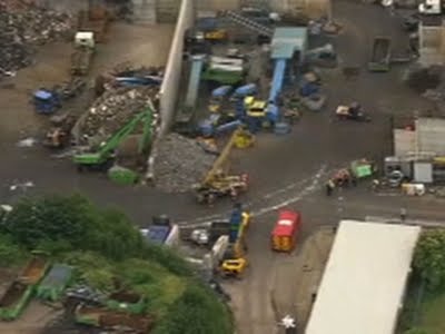Raw: 5 Dead in Accident at UK Scrap Metal Plant - YouTube