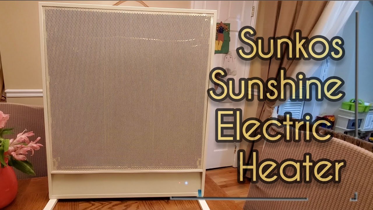 Sunkos Sunshine Electric Heater, Product Review - YouTube