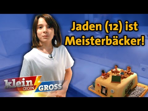 Jaden backt Kuchen seitdem er 2 Jahre alt ist! | Klein gegen Groß