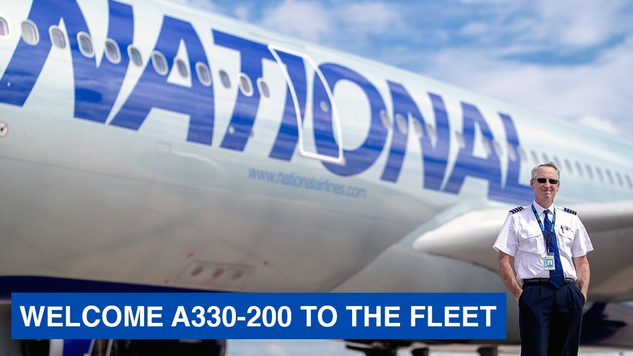 National Airlines - Airbus A330-200 - YouTube
