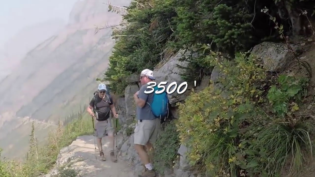 #78 High line Trail - Glacier National Park - YouTube