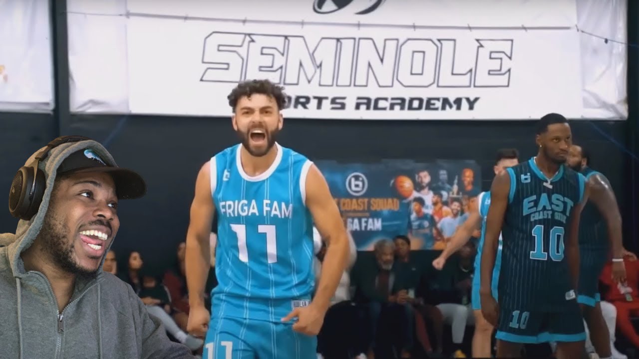 INCREDIBLE!! Friga Fam vs East Coast Squad!! YOUTUBE BASKETBALL GAME OF ...
