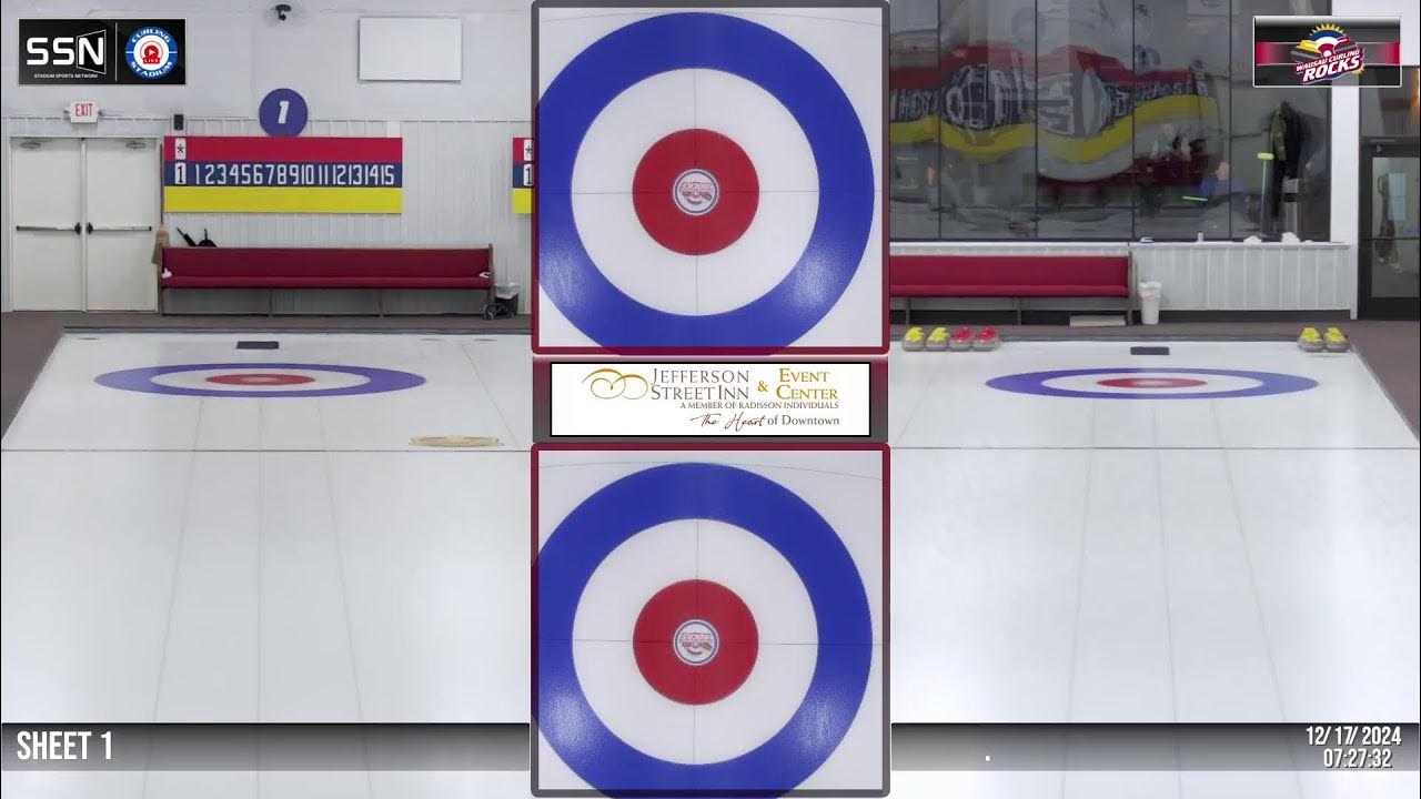 Curling Stadium Wausau Sheet 1 12-17-24 - YouTube