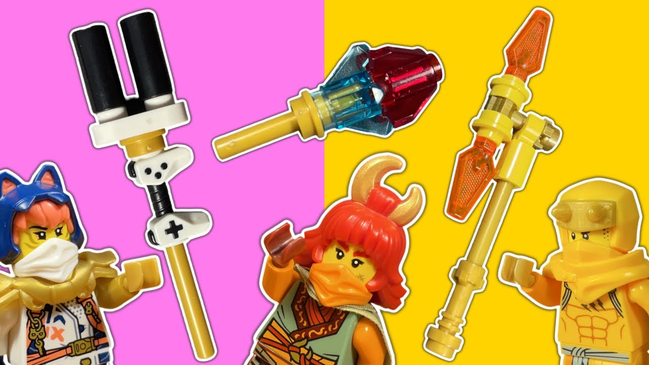 I Made 10 Custom Lego Ninjago Weapons 2 - YouTube