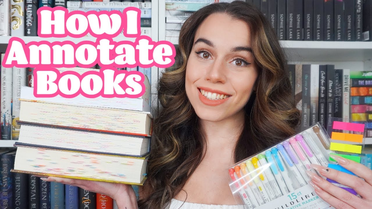 How I Annotate My Books // A GUIDE - YouTube