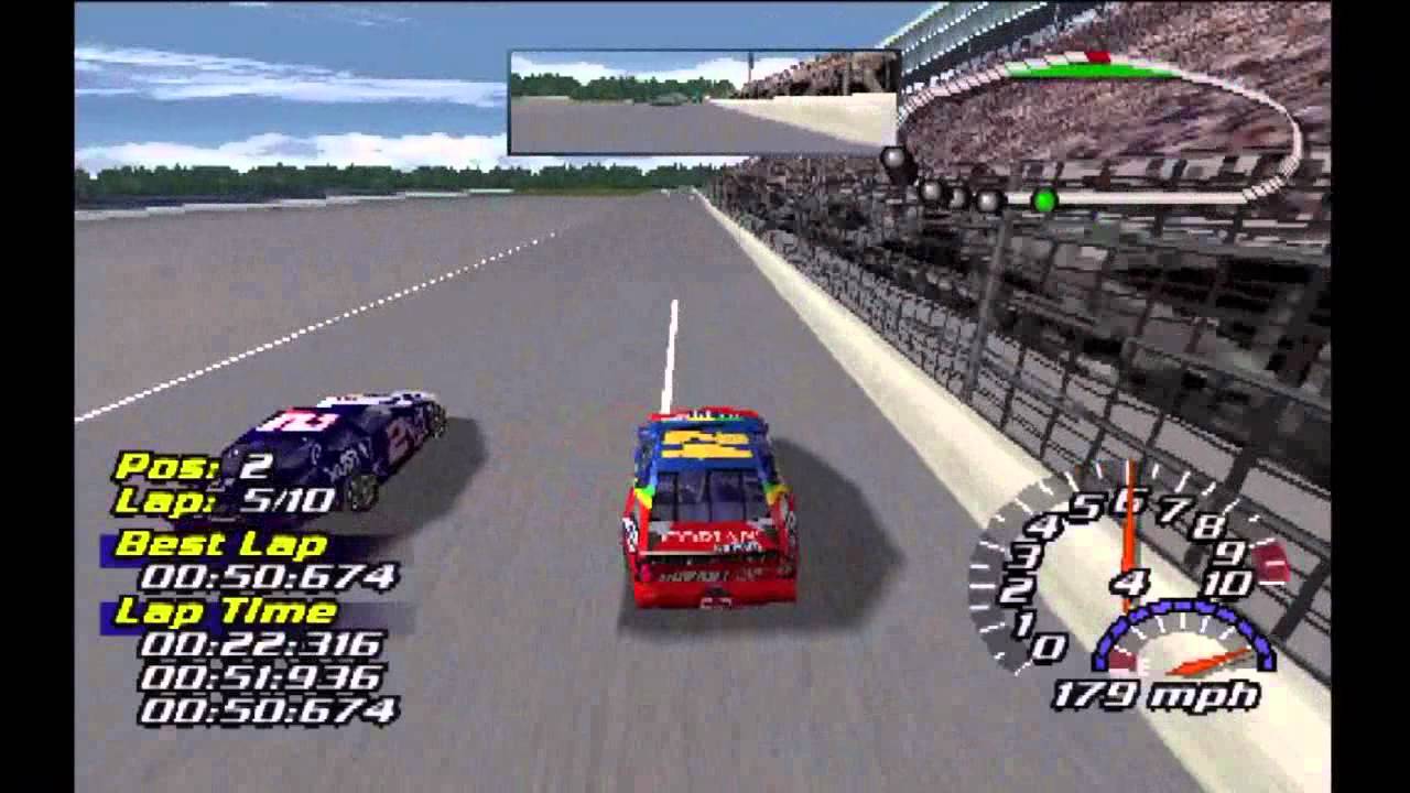 NASCAR 2001 (PS1) - YouTube