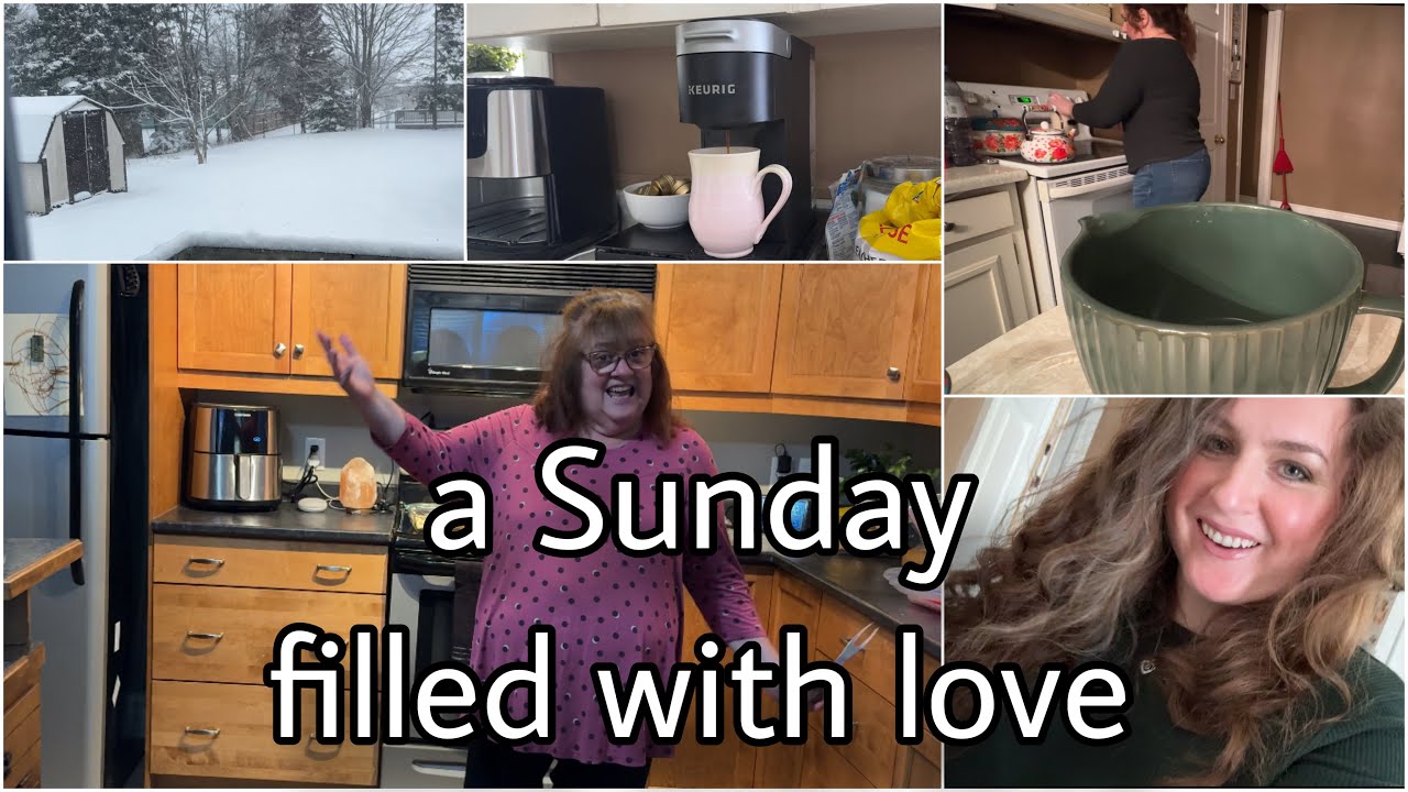 a beautiful Sunday with family & a fun themed Sunday dinner! - YouTube