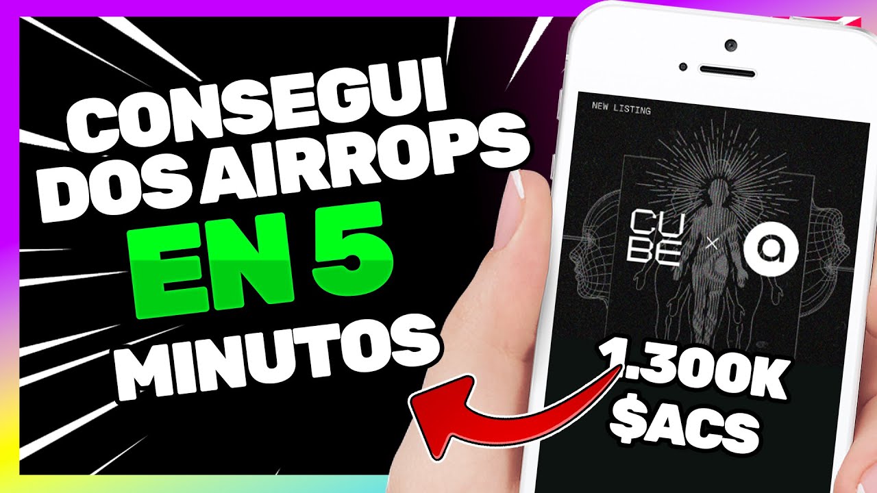 🚀 ULTIMAS HORAS PARA CONSEGUIR DOS AIRDROP SUPER FACIL TUTORIAL PARA ...