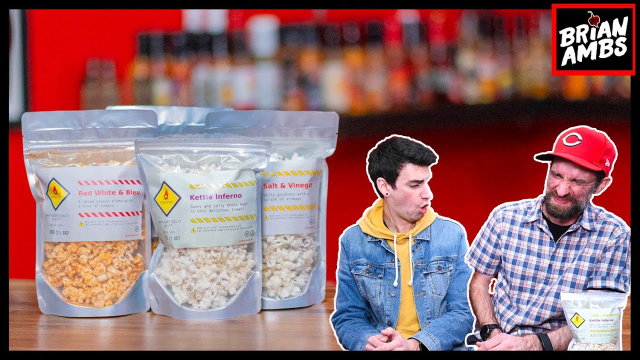 PYRO POP! | UNAPOLOGETICALLY SPICY POPCORN?! - YouTube