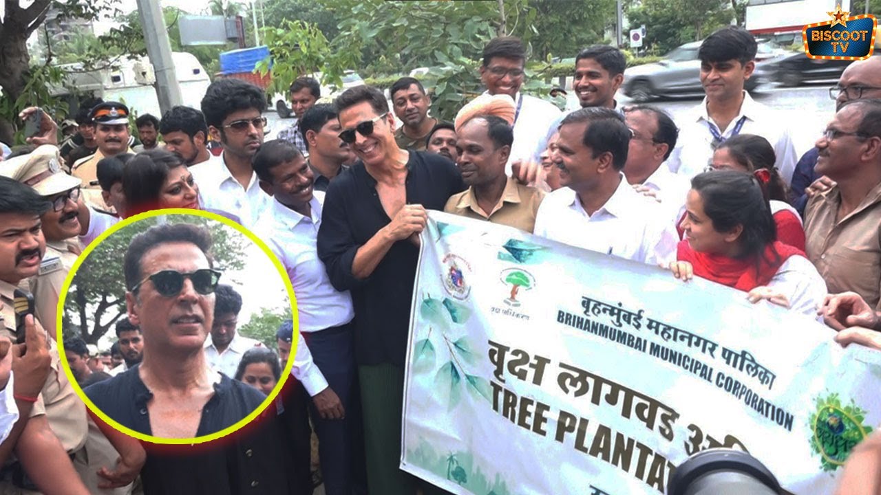 The Tree Plantation Of 300 Bahawa Trees By Earth Warrior Akshay Kumar ...
