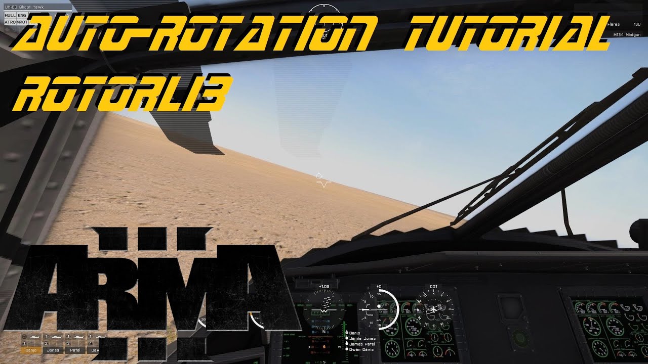ARMA 3 - Auto-Rotation Tutorial - YouTube