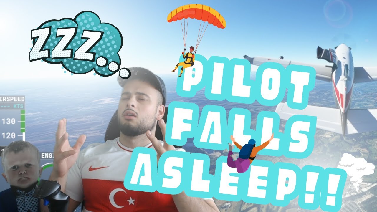 BOSSMAN FALLS ASLEEP WHILST FLYING PLANE | TURKISH TAM - YouTube