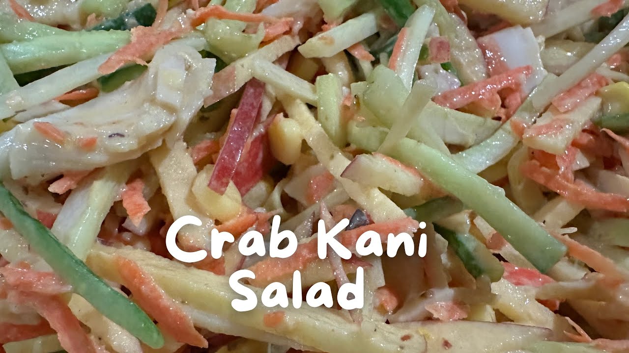 Home Cooking - Crunchy Kani Salad - YouTube