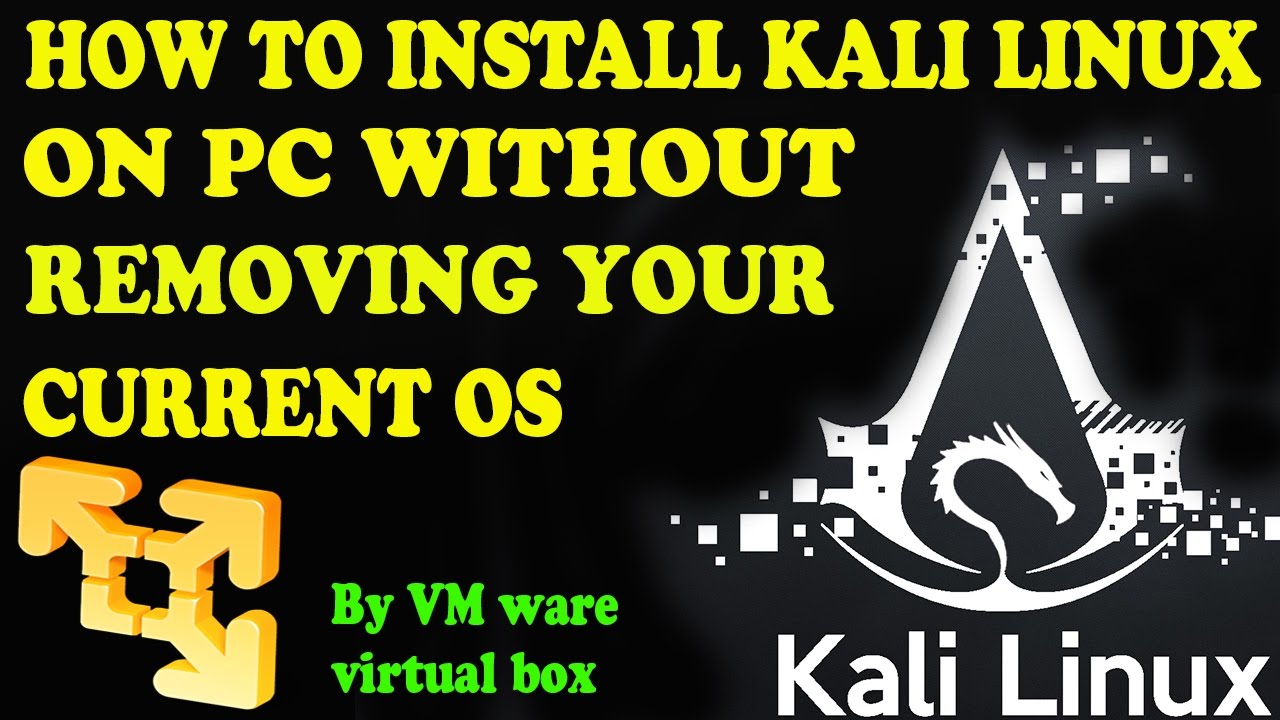 How to install kali linux on pc without removing your current os ! by ...
