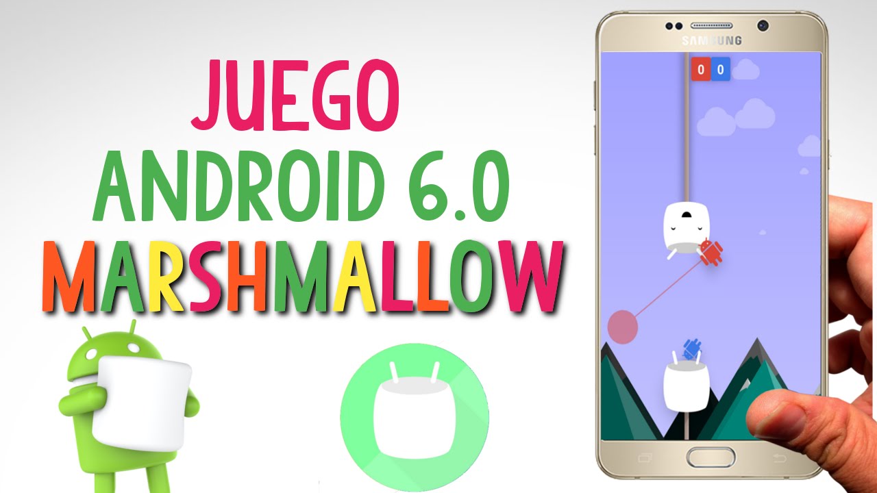 Juego del Easter Egg Oficial de Android Marshmallow 6.0 - YouTube