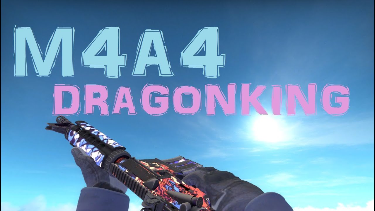 CS:GO - M4A4 "DRAGON KING" GAMEPLAY(FIELD-TESTED) - YouTube