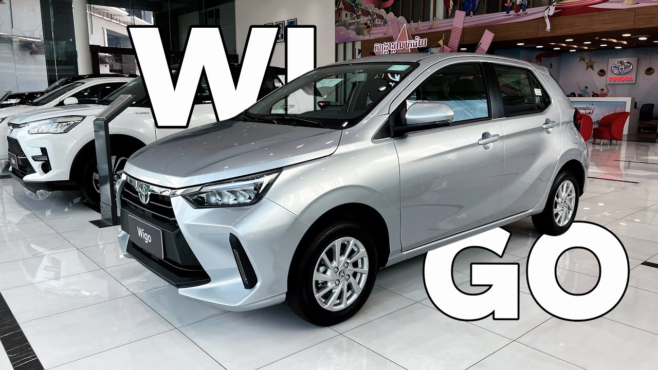New Hatchback 2025 Toyota Wigo Silver Metallic | Engine 1.0L 3-Cylinder ...