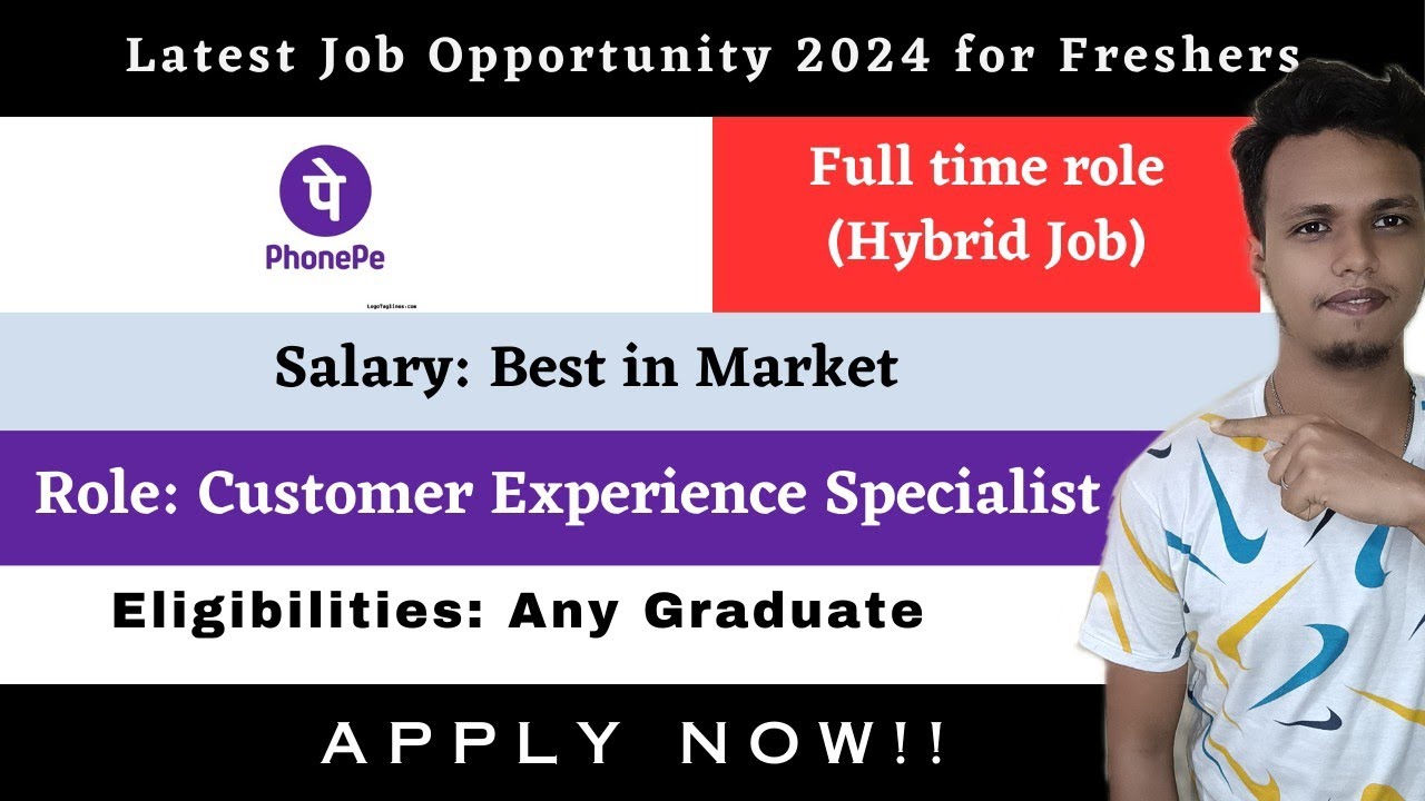 Phonepe is Hiring Freshers Graduates|Best Job update 2024|Latest Job ...