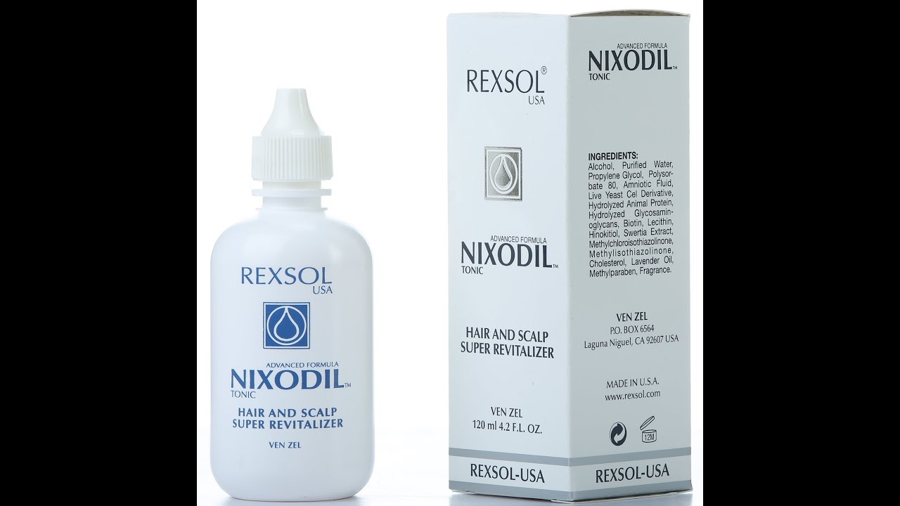 REXSOL NIXODIL -- HAIR AND SCALP SUPER REVITALIZER - YouTube