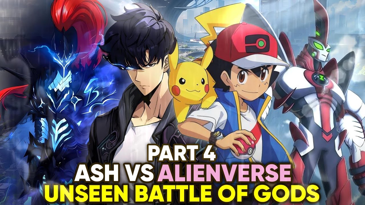 Part 4 Ash Vs Alienverse Rise Of Pokemon Master | Battle Between Gods Of UltraWorld - YouTube