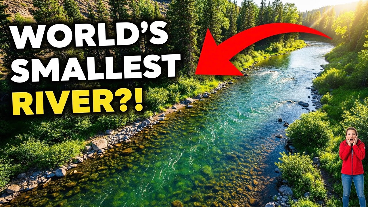 World’s Smallest River 🌍 | Amazing Geography Fact You Didn’t Know! # ...