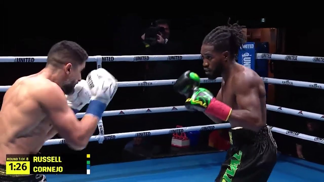 Championship Boxing - Kemahl Russell vs Marcos Jesus Cornejo - YouTube