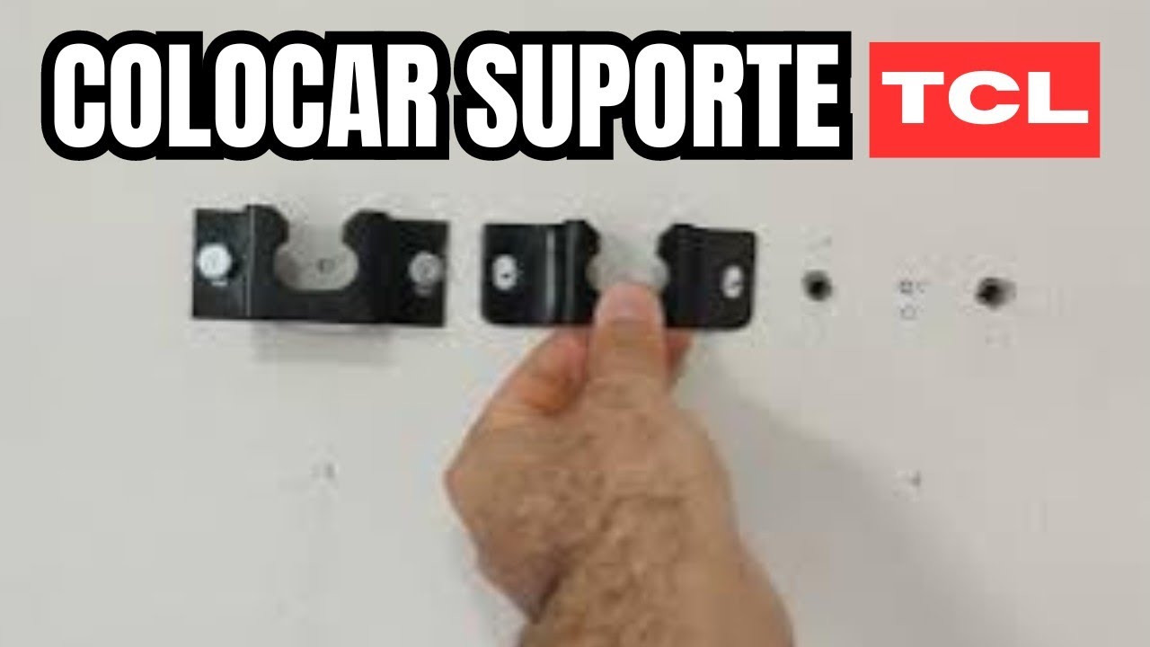 TV TCL Como Colocar na PAREDE ou no PAINEL - YouTube