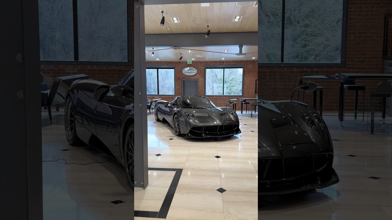 Beautiful Pagani Huayra 😍 #shorts - YouTube