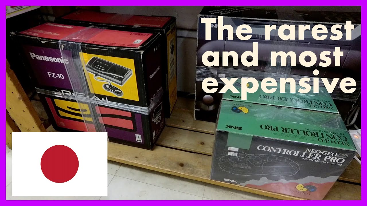 Trophy hunting for the rarest and most expensive retro game consoles at ...