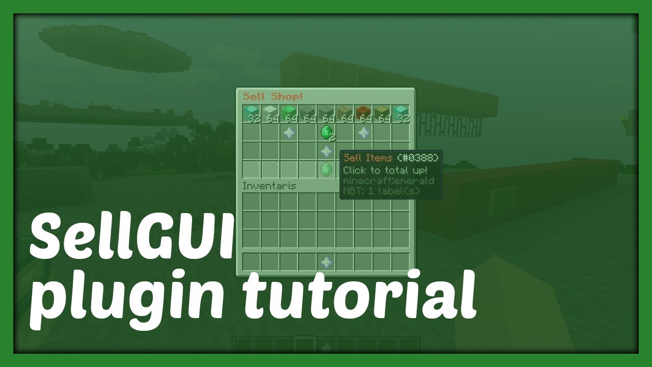 SELLGUI PLUGIN || Verkoop je spullen | Tutorial [Nederlands/Dutch ...